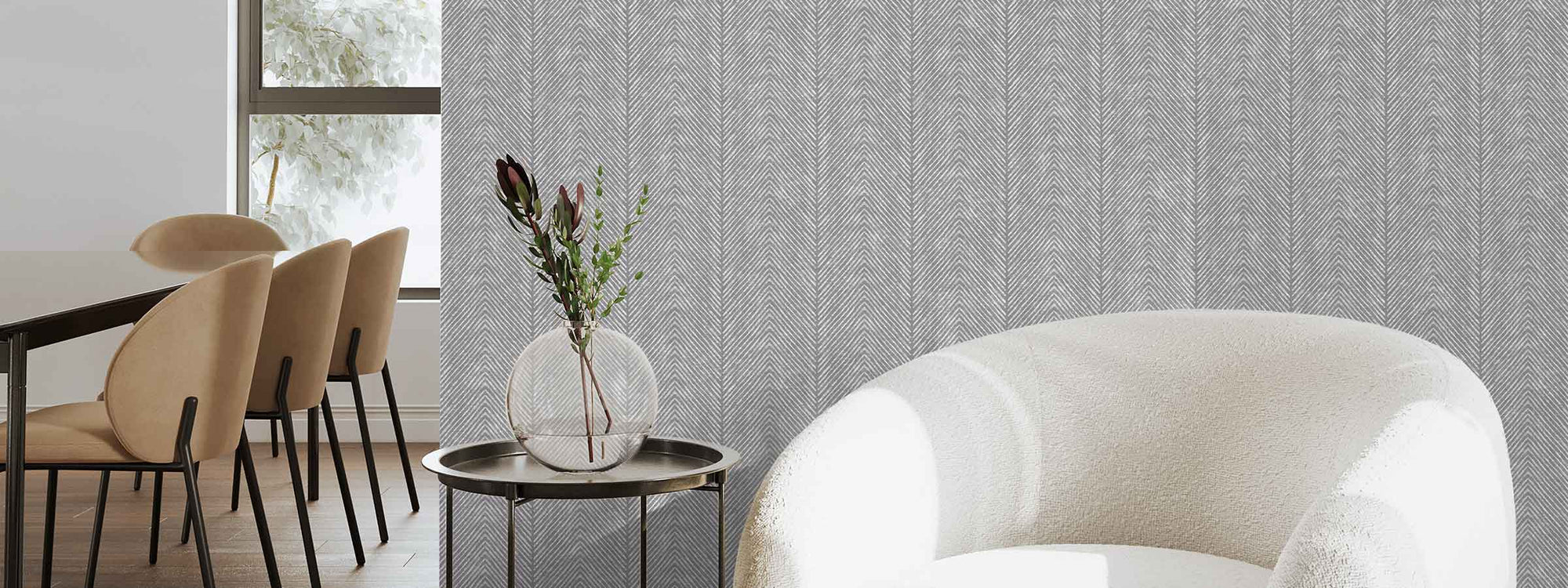 Transitional Wallpaper | Designer Wallpaper | Veer Decor