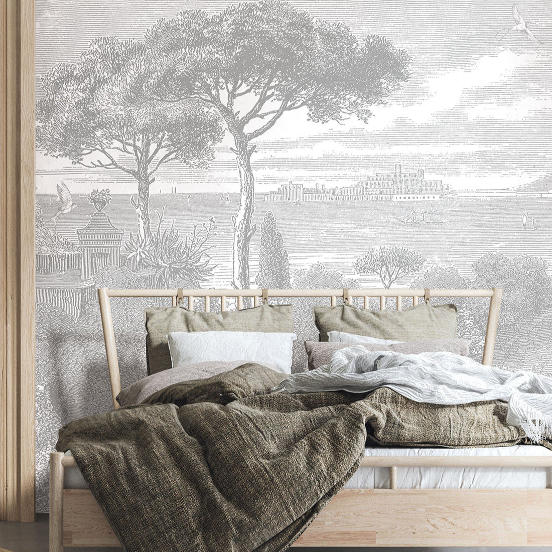 By The Sea Wall Mural | Veer Decor