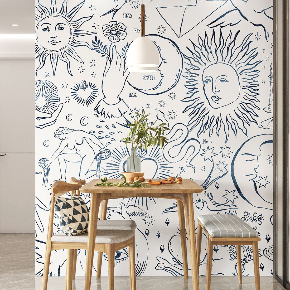 Papermint Divine Wall Mural | Veer Décor