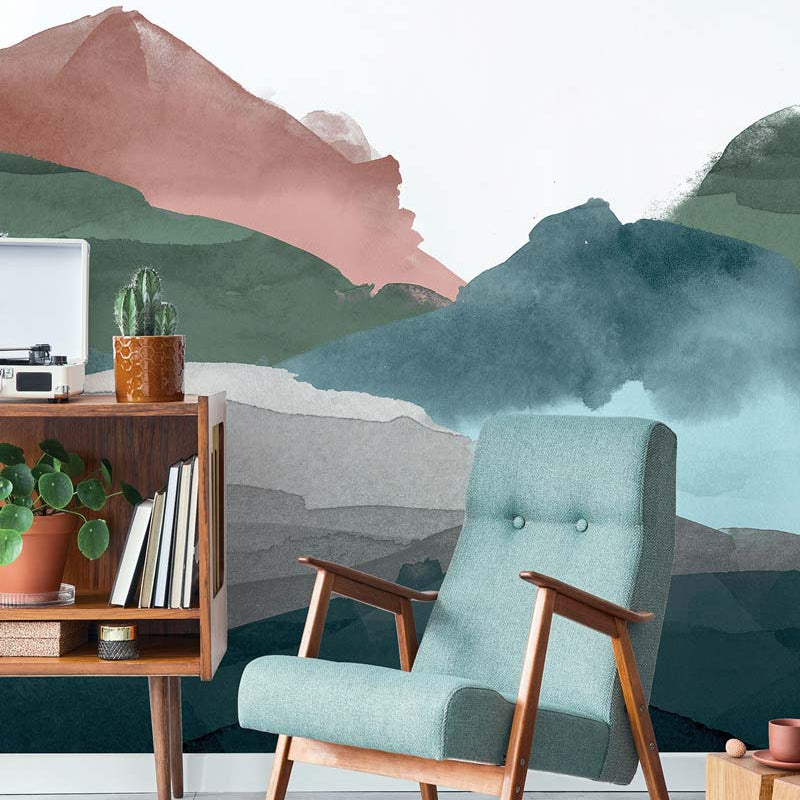 Hills Wall Mural | Designer Wall Murals | Veer Decor